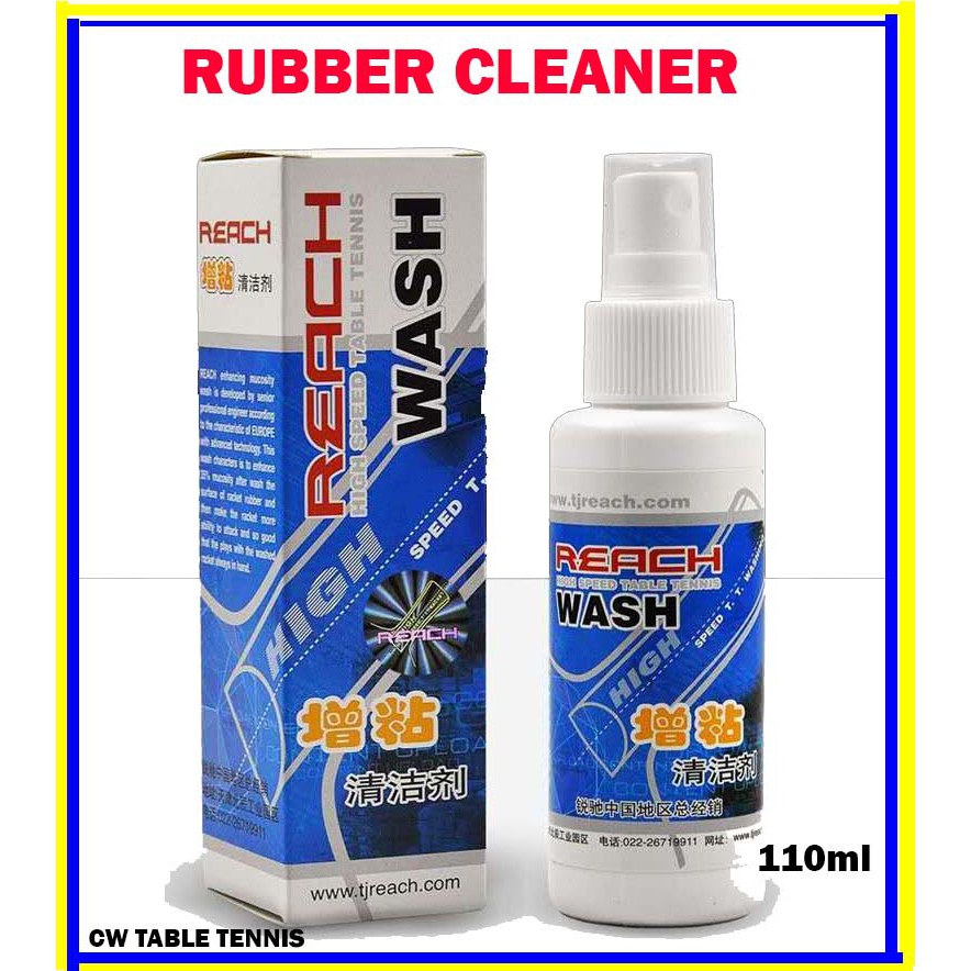REACH HIGH SPEED TABLE TENNIS WASH CLEANER PING PONG CLEANER | Shopee ...