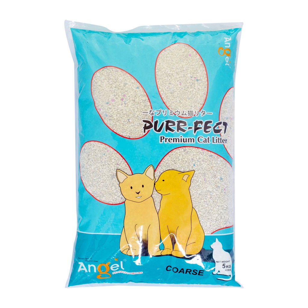 Angel Purrfect Coarse Cat Litter 5kg Bundle Package | Shopee Singapore