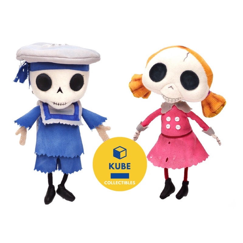 McFarlane Toys | Corpse Bride Skeleton Boy and Girl Mini Plush Figure ...