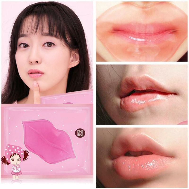 Lip MASK Moisturizing LIP MASK Brightening Lips PINK LIP MASK | Shopee ...