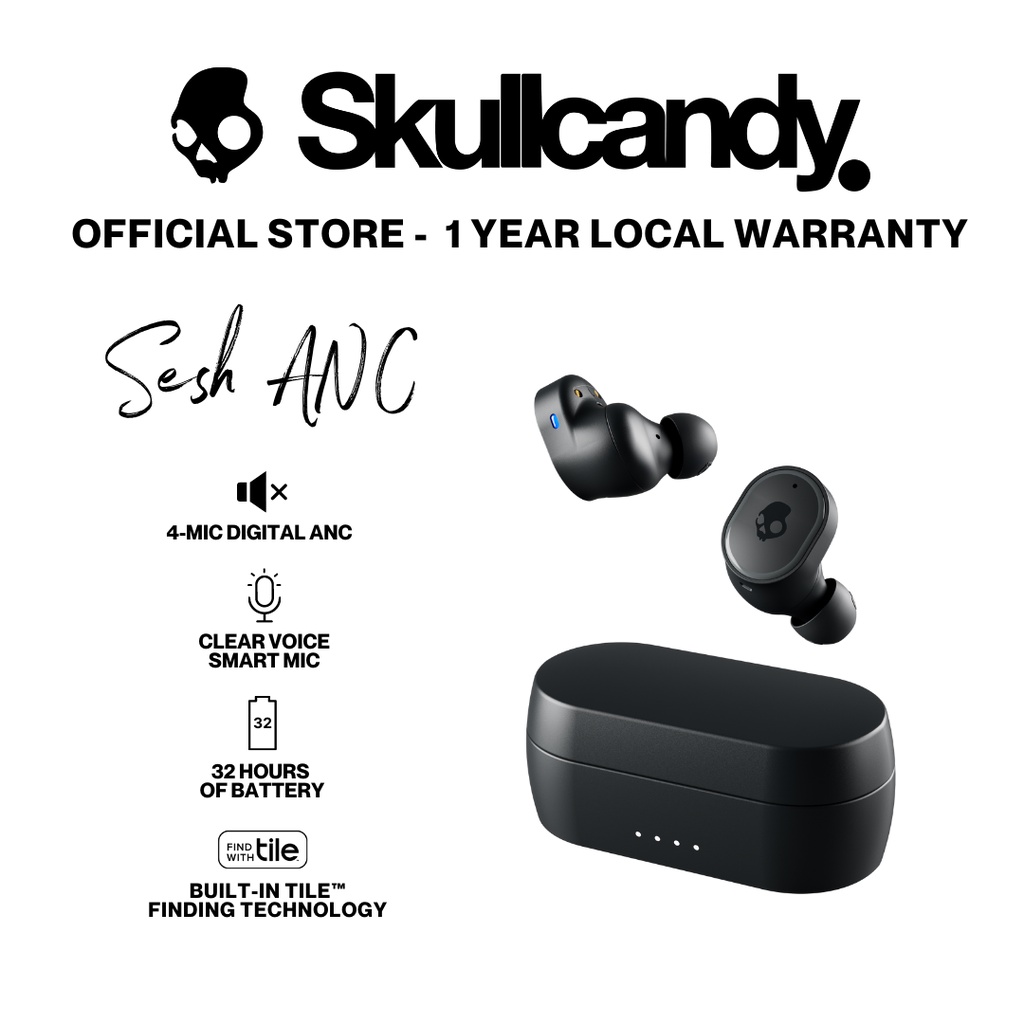 Skullcandy Sesh ANC True Wireless In-Ear Earbuds | Shopee Singapore