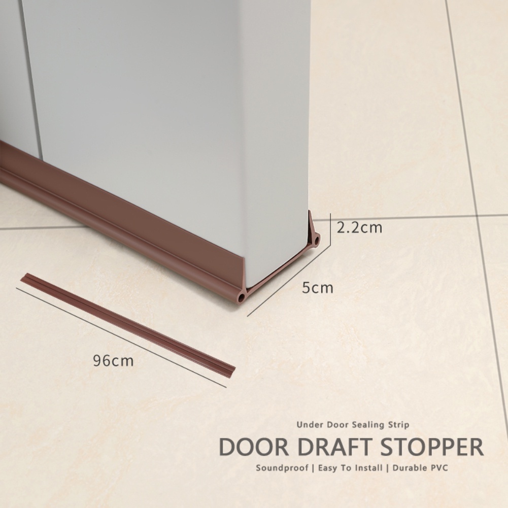 【SG Ready Stock】Door Bottom Gap Seal Strip Blocks out Insects Dust and ...