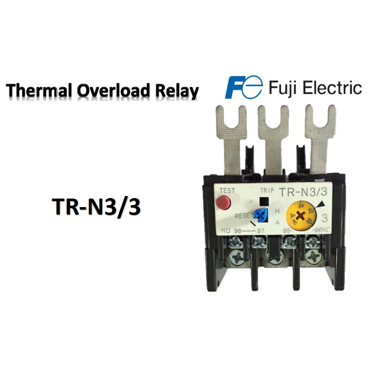 FUJI TOR TR-N3/3 Thermal Overload Relay | Shopee Singapore