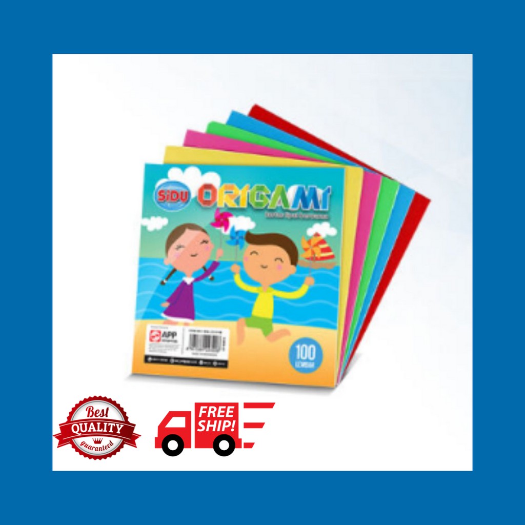 Sidu ORIGAMI PAPER 12X12 (100LBR CONTENTS) | Shopee Singapore