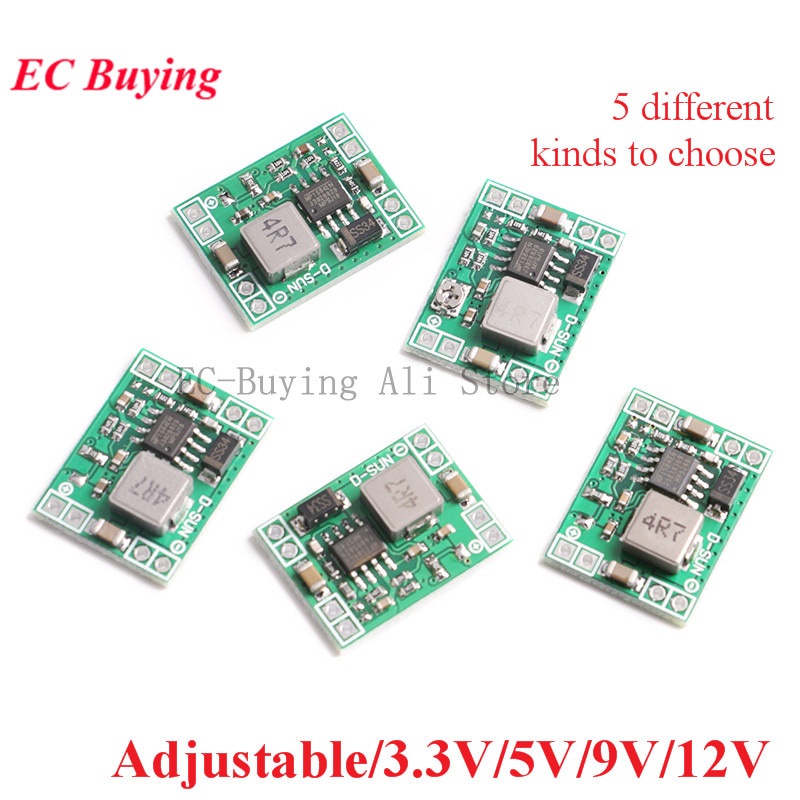 Mini DC-DC Step Down Power Supply Module 3A MP1584 For Arduino 3.3V 5V ...