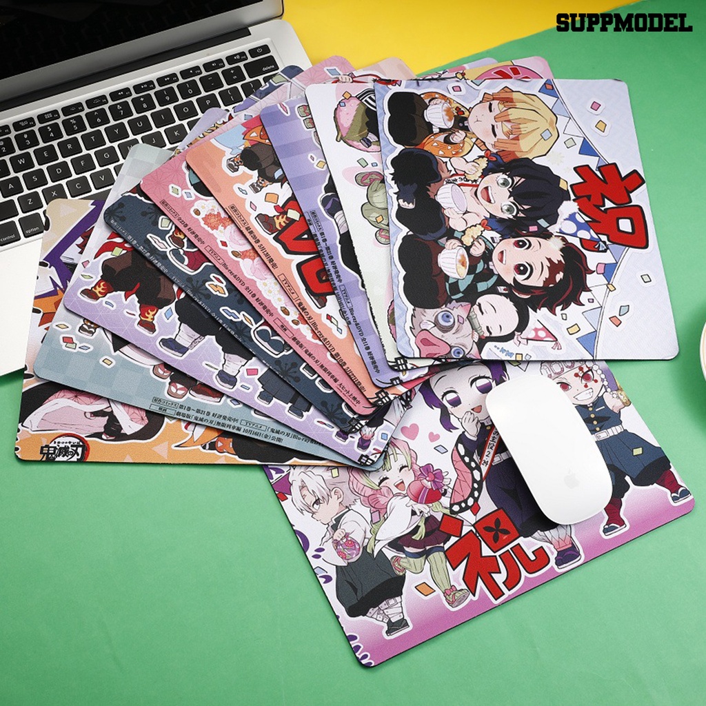 useful Mouse Pad Anime Demon Slayer Printing Non-slip Computer ...