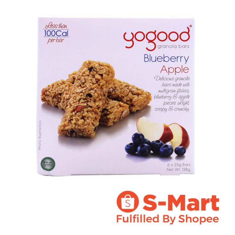 Yogood Blueberry & Apple Granola Bar (Halal) | Shopee Singapore