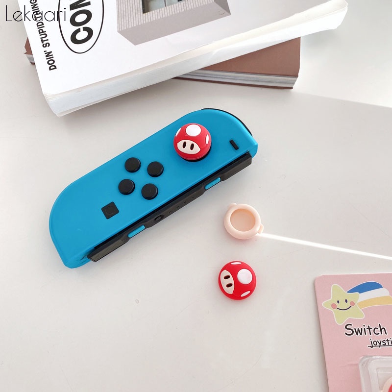Lekaari 4 Pcs Grip Cap Case for Nintendo Switch Lite Oled Silicone Joy ...