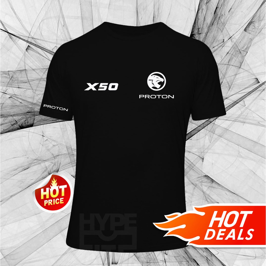 T-Shirt Tee Cotton 170GSM Unisex Short Sleeve SS NEW Proton X50 Logo ...
