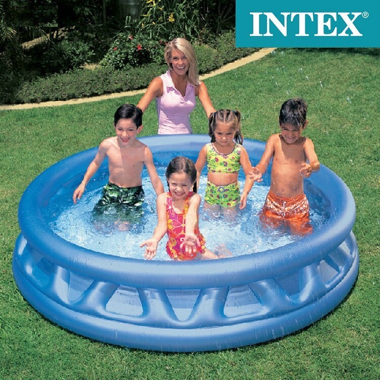 INTEX Inflatable Swimming Pool 188cm*46cm for Outdoor Use - Ease of ...