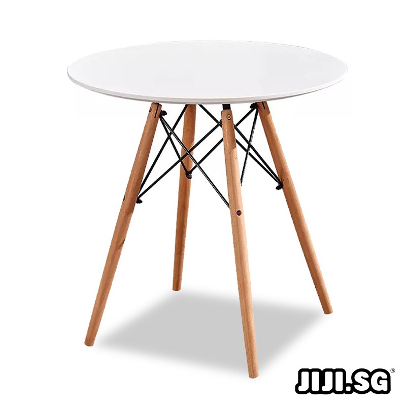 (JIJI SG) Soren Round Dining Table - Diameter 80cm | Shopee Singapore