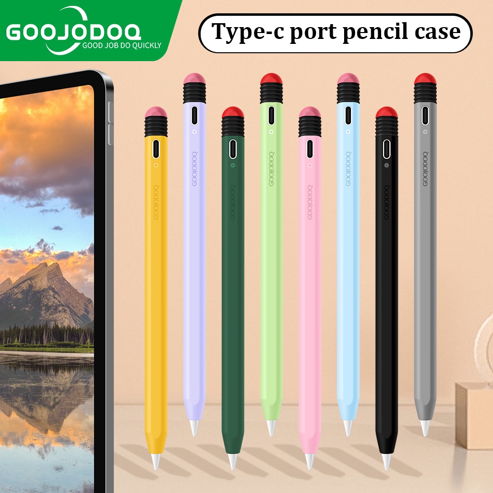 GOOJODOQ Stylus Case - Protective Cover Compatible with iPad Pencil 2 ...