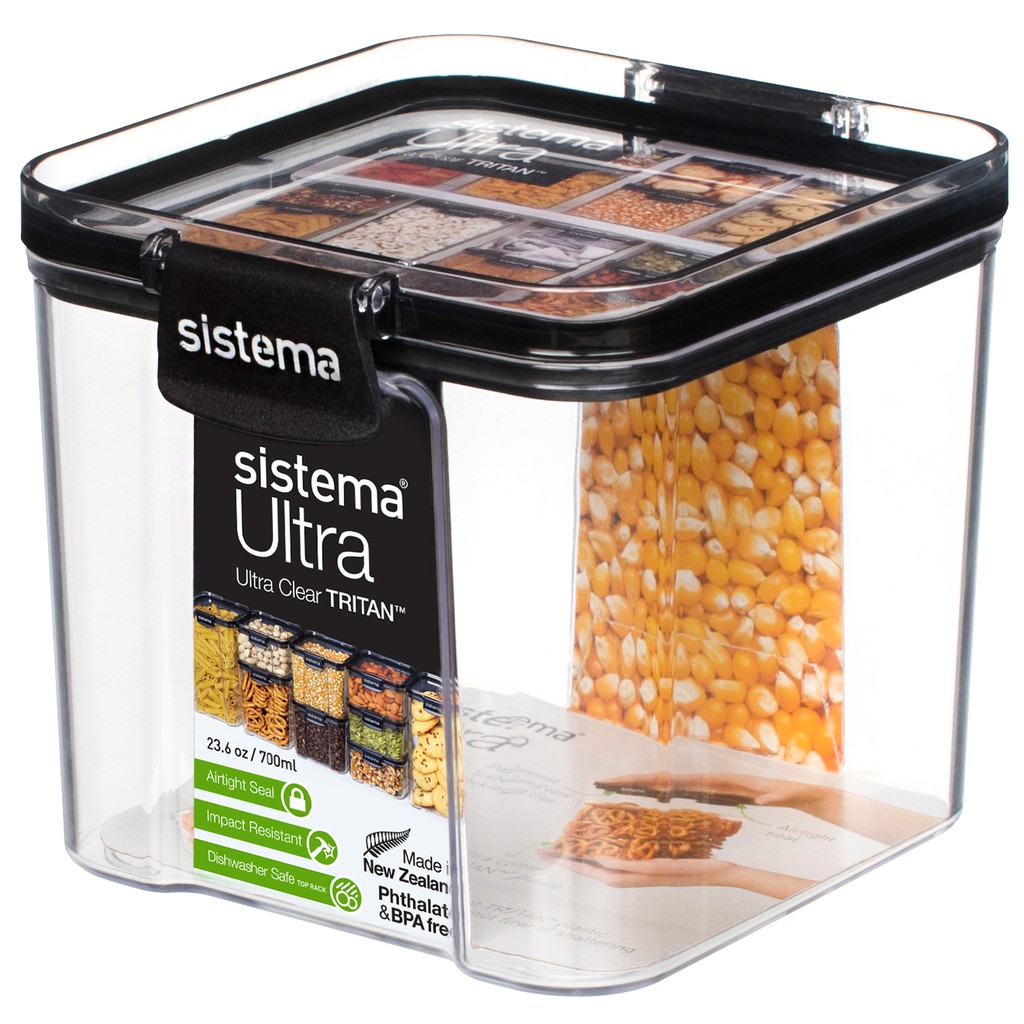 SISTEMA Ultra Square - 700ml Tritan (Exclusive Distributor) | Shopee ...