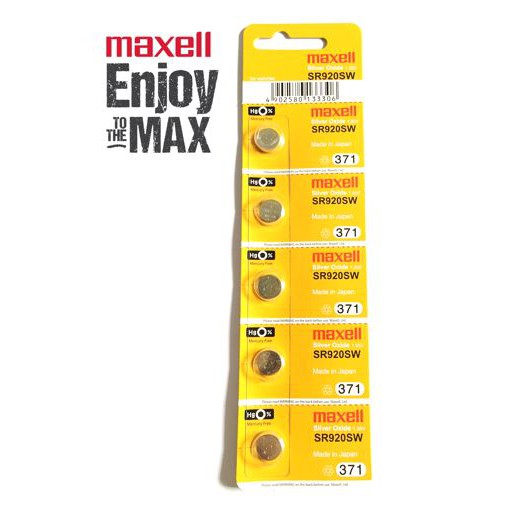 Maxell SR920SW- Silver Oxide Micro Battery (1PC) | Shopee Singapore