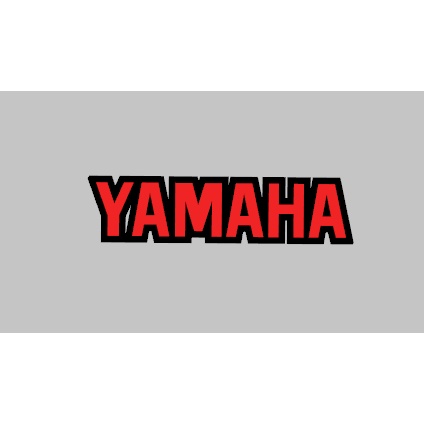 YAMAHA Font (with background) 2 pcs | Shopee Singapore
