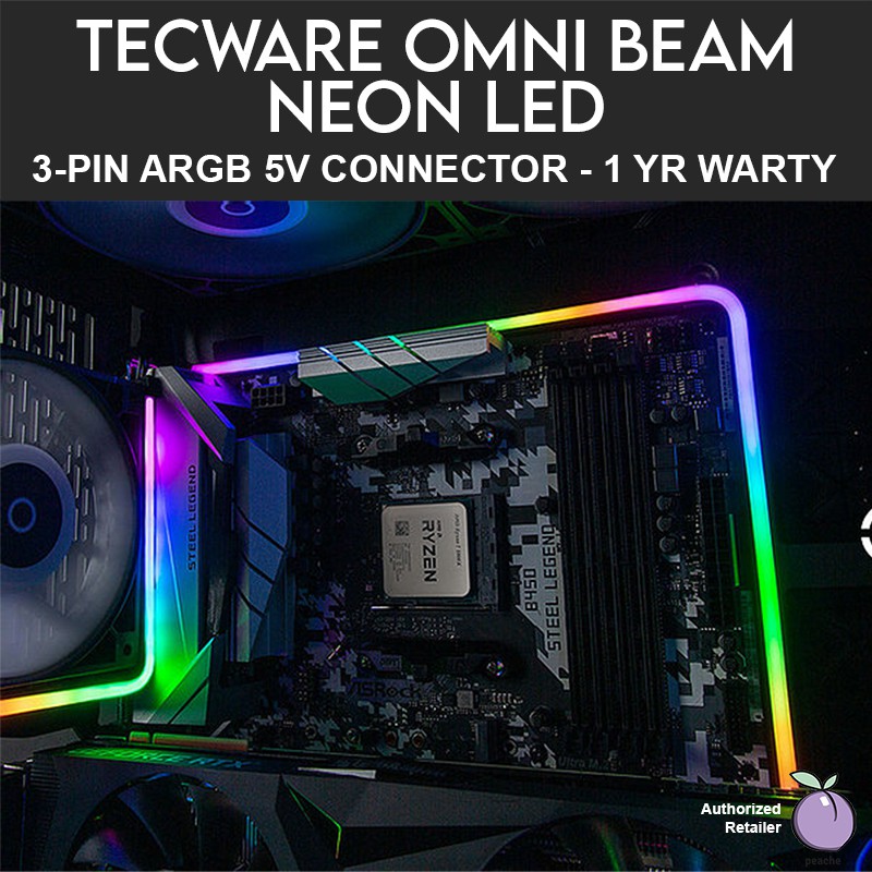 Tecware Omni Beam 3 PIN 5V ARGB Neon Flexible RGB LED Strip | Shopee ...