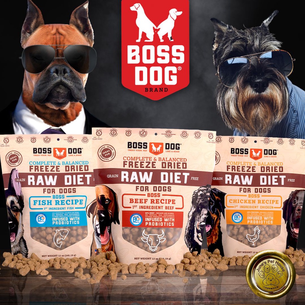 Boss Dog Freeze Dried | Dog Food | Pet Food | All Life Stages | Single ...