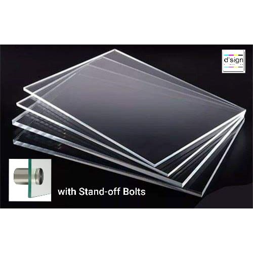 A5,A4,A3 Precut Blank Acrylic Sheet Stand-off Bolt Clear 3mm | Shopee ...