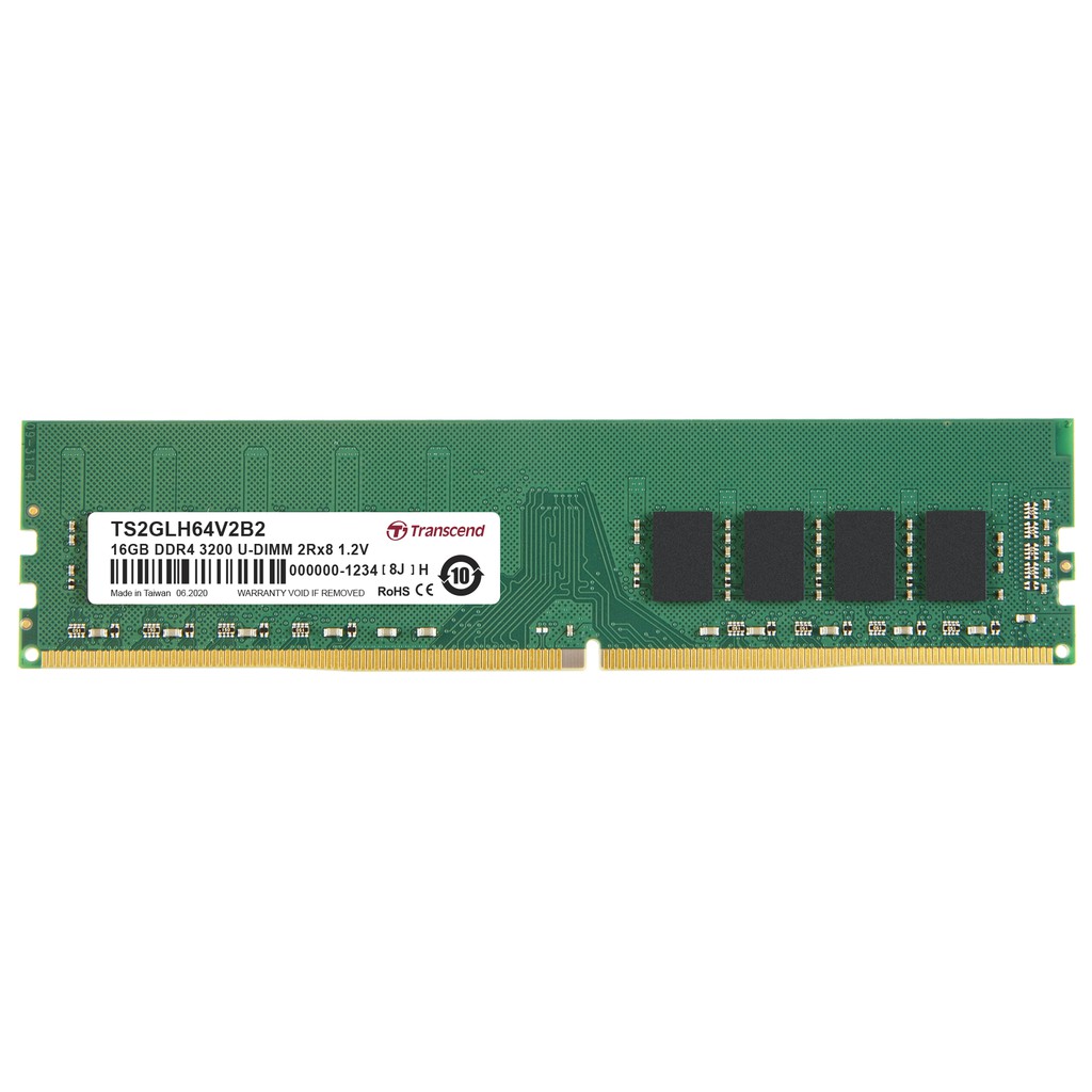 Transcend TS DRAM DDR4 3200 16GB For Desktop / TS2GLH64V2B2 | Shopee Singapore