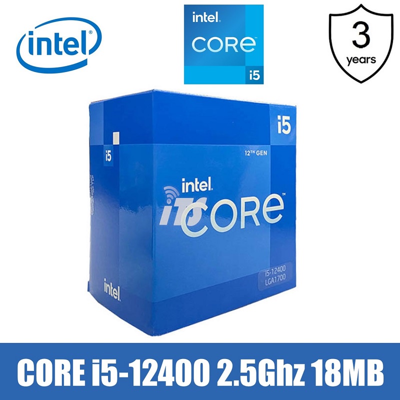 Intel Core I5-12400 12th Gen Processor - Alder Lake (18MB Cache, 2.5Ghz) | Shopee Singapore