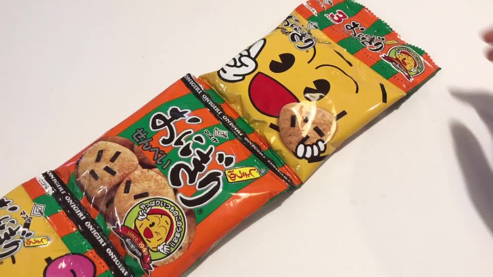 【Japanese Rice Crackers 16M+】KAMEDA ONIGIRI Rice ball shape Doraemon ...