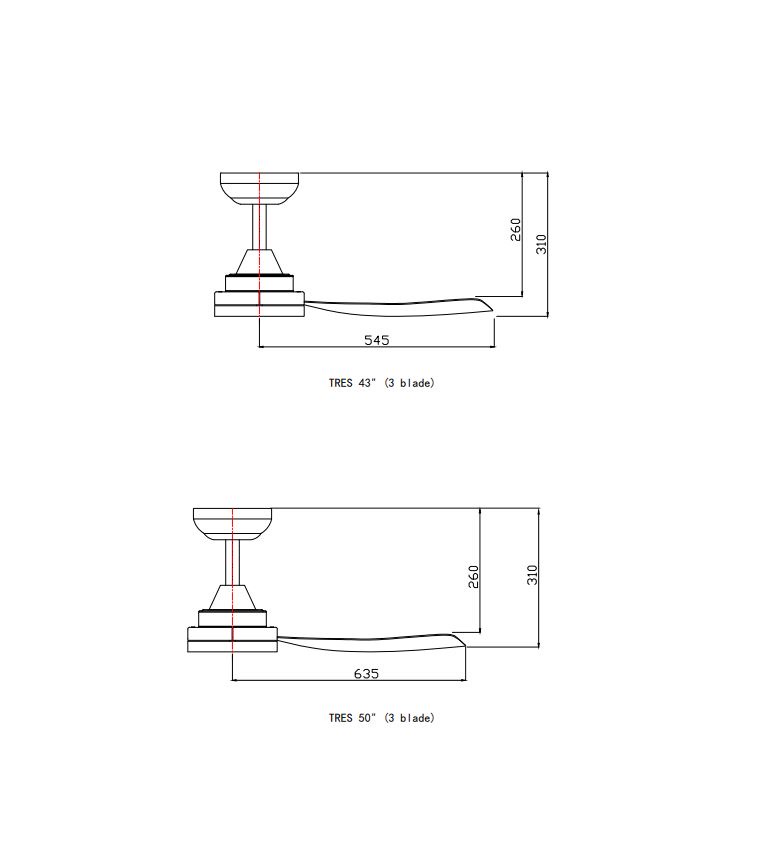 [CLIMATE VOUCHER ]FANCO TRES(43INCHES & 50INCHES)CEILING FAN DC , 6 ...