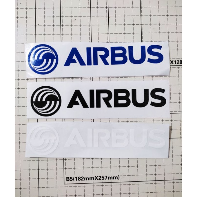 Airbus Boeing logo sticker decal waterproof | Shopee Singapore