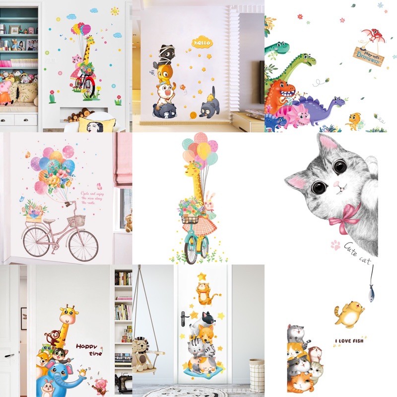 Collection of door decals and cabinet saw stickers - Selected samples ...