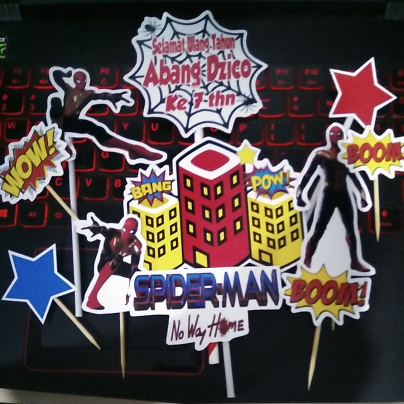 cake-topper-spiderman-spider-man-no-way-home-cake-decoration-shopee