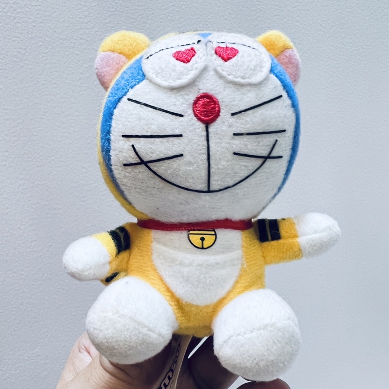 Doraemon Doll Keychain With Hood To Digger Mcdonald's Label Genuine ...