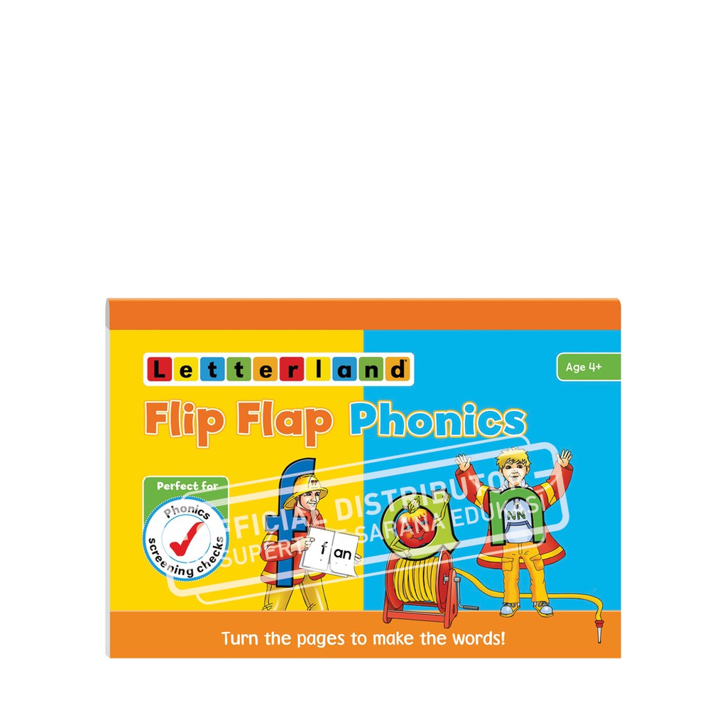 Kindergarten/Letterland Flip Flap Phonics English textbook | Shopee ...