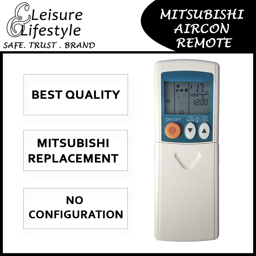 [Singapore Seller] Mitsubishi Aircon Remote Control Mitsubishi Remote ...