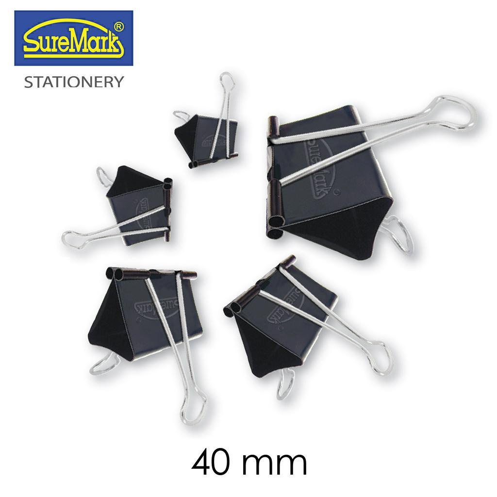 SureMark - 40mm Binder Clips (Box of 12pcs) | Shopee Singapore