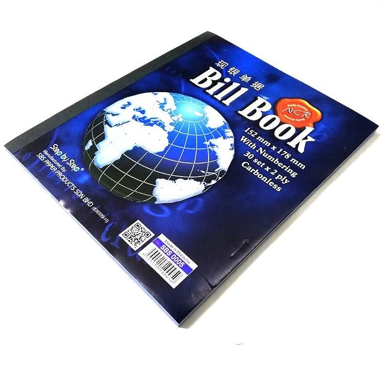 2ply 3ply NCR Bill Book Receipt Book Invoice Cash Bill Buku Resit with ...