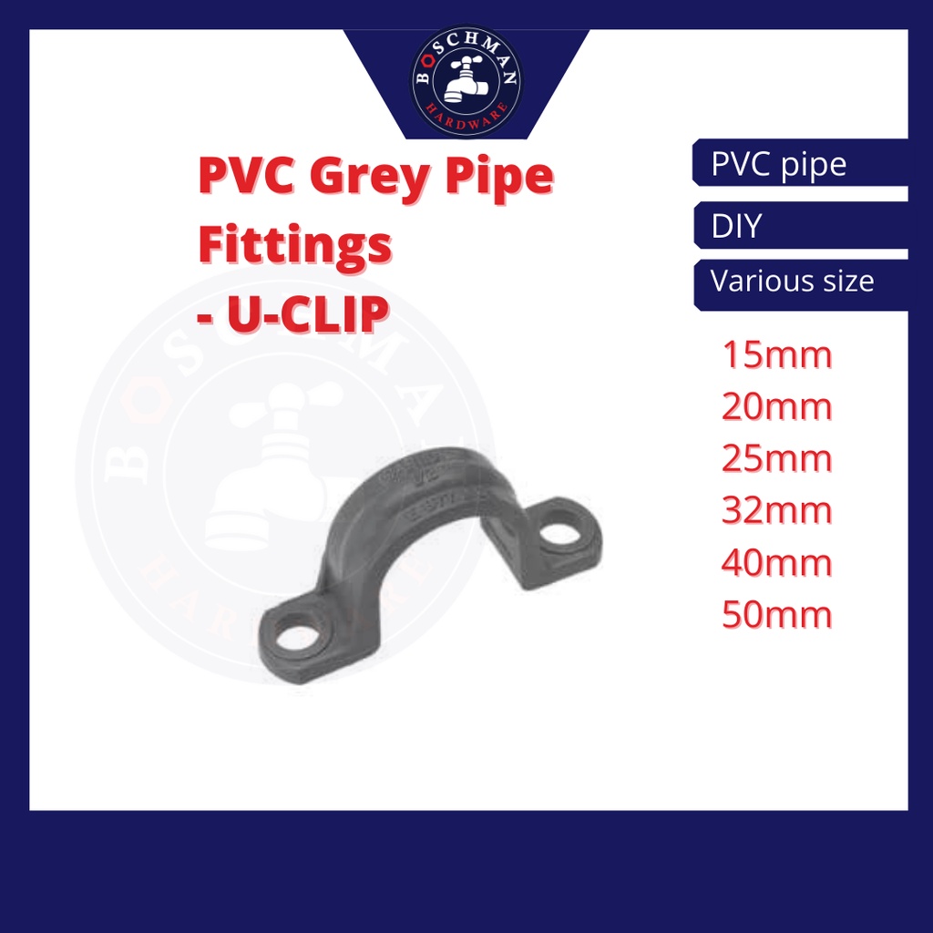 PVC Pipe PVC Pipe Joint Fitting Connector Penyambung Paip for DIY PVC ...