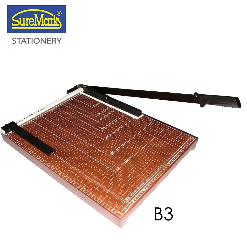 Suremark Wooden Paper Cutter (B3) | Shopee Singapore