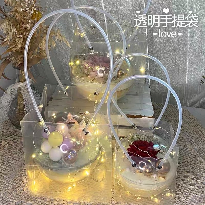 Transparent Mousse Cake Ball Round salad Ball poke bowl halloween ...