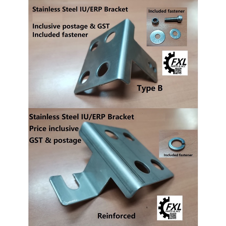 Motorcycle IU OBU bracket / ERP bracket for Side mirror & basket mount ...