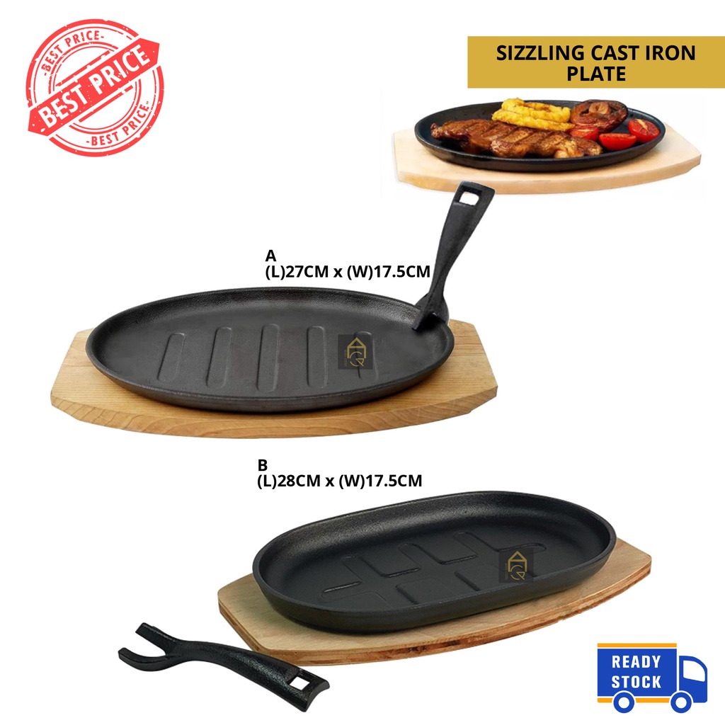 GDH | Sizzling Cast Iron Hot Plate / Sizzling Plate / Sizzling Mee ...