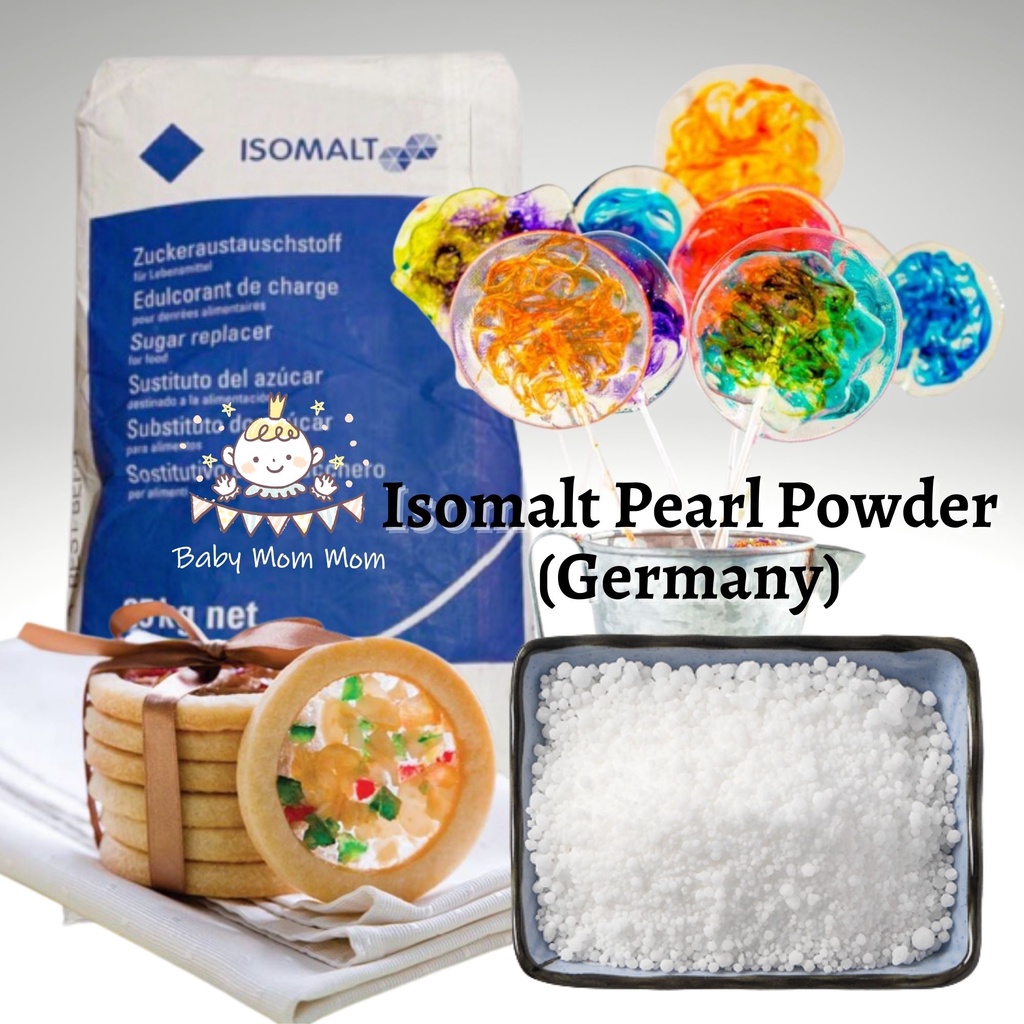 100% Isomalt Sugar Powder | 玻璃糖 | 異麥芽酮糖醇 | Crystal Candy Powder | sugar lollipops hard candy ...