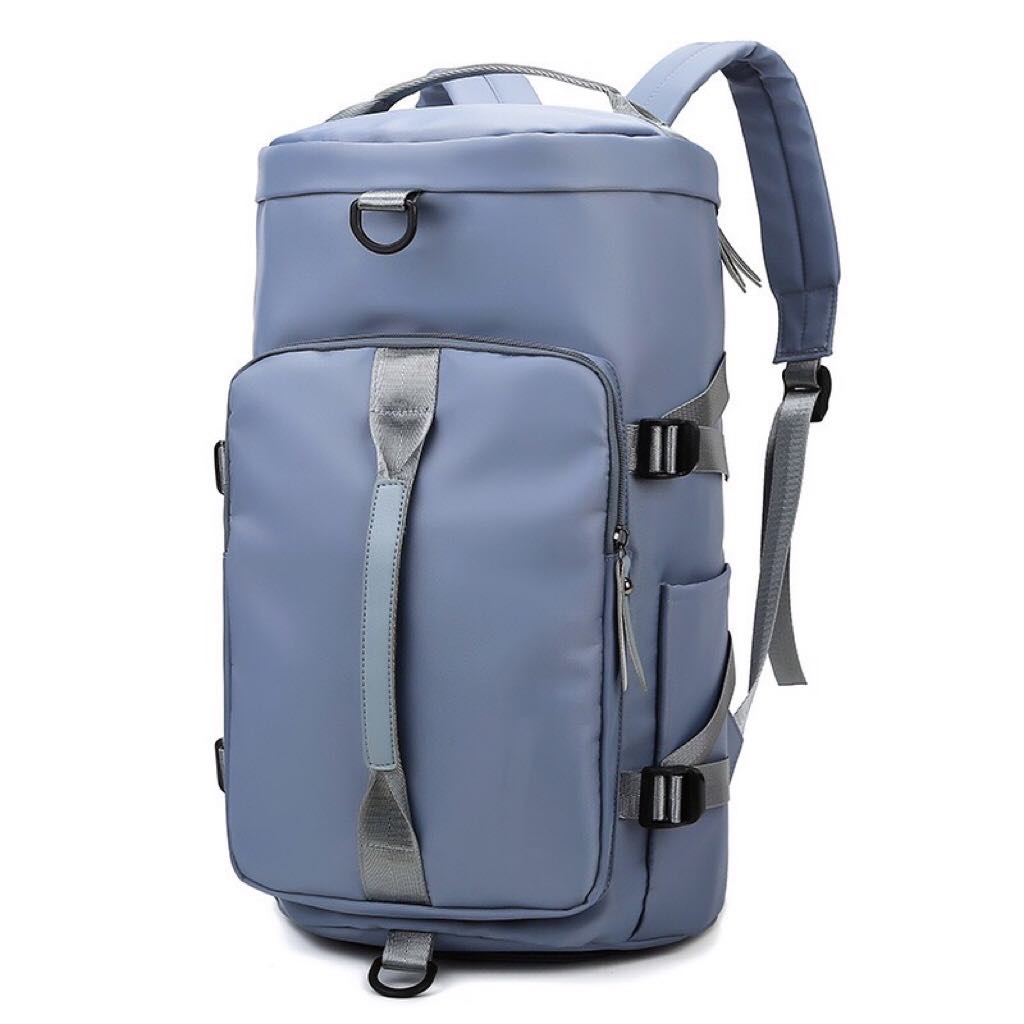 《Mega Deal》3 Ways Carry Duffel Backpack Water Resistant Wet Pocket ...