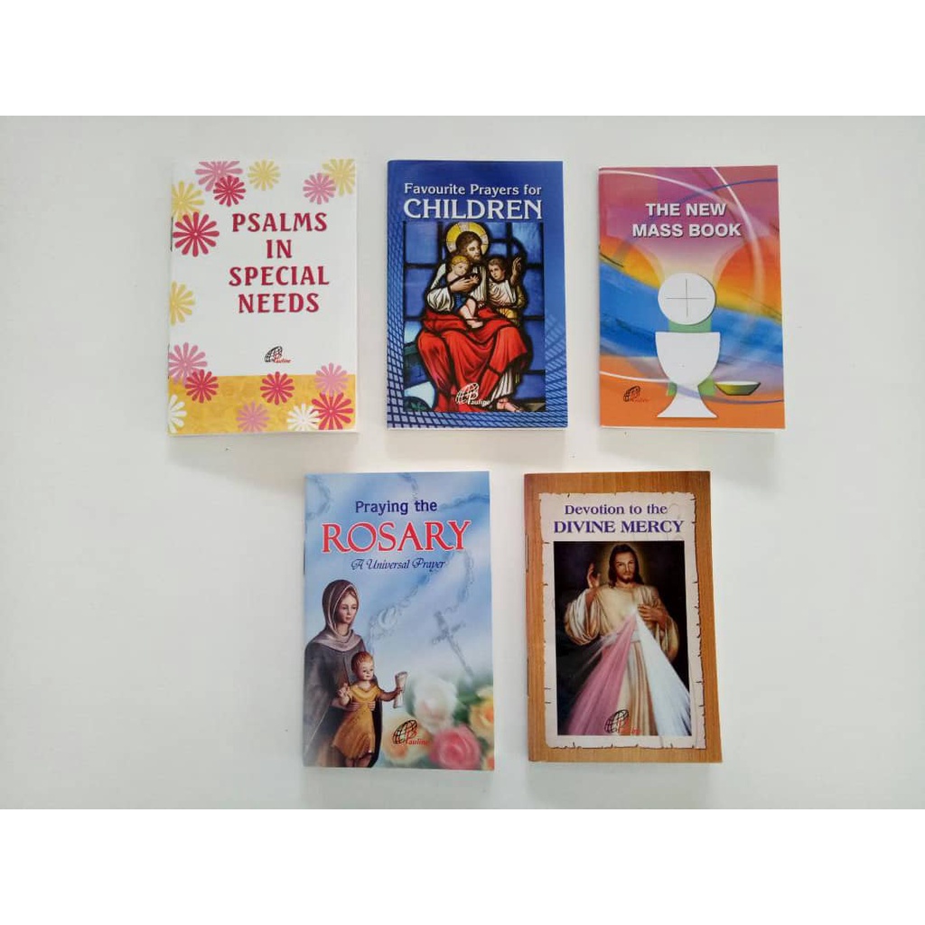 Prayer books series pocket size booklet praying the rosary the new mass ...
