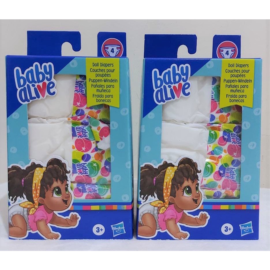 Pampers Baby Alive Original Hasbro/Baby Alive Doll Diapers | Shopee Singapore