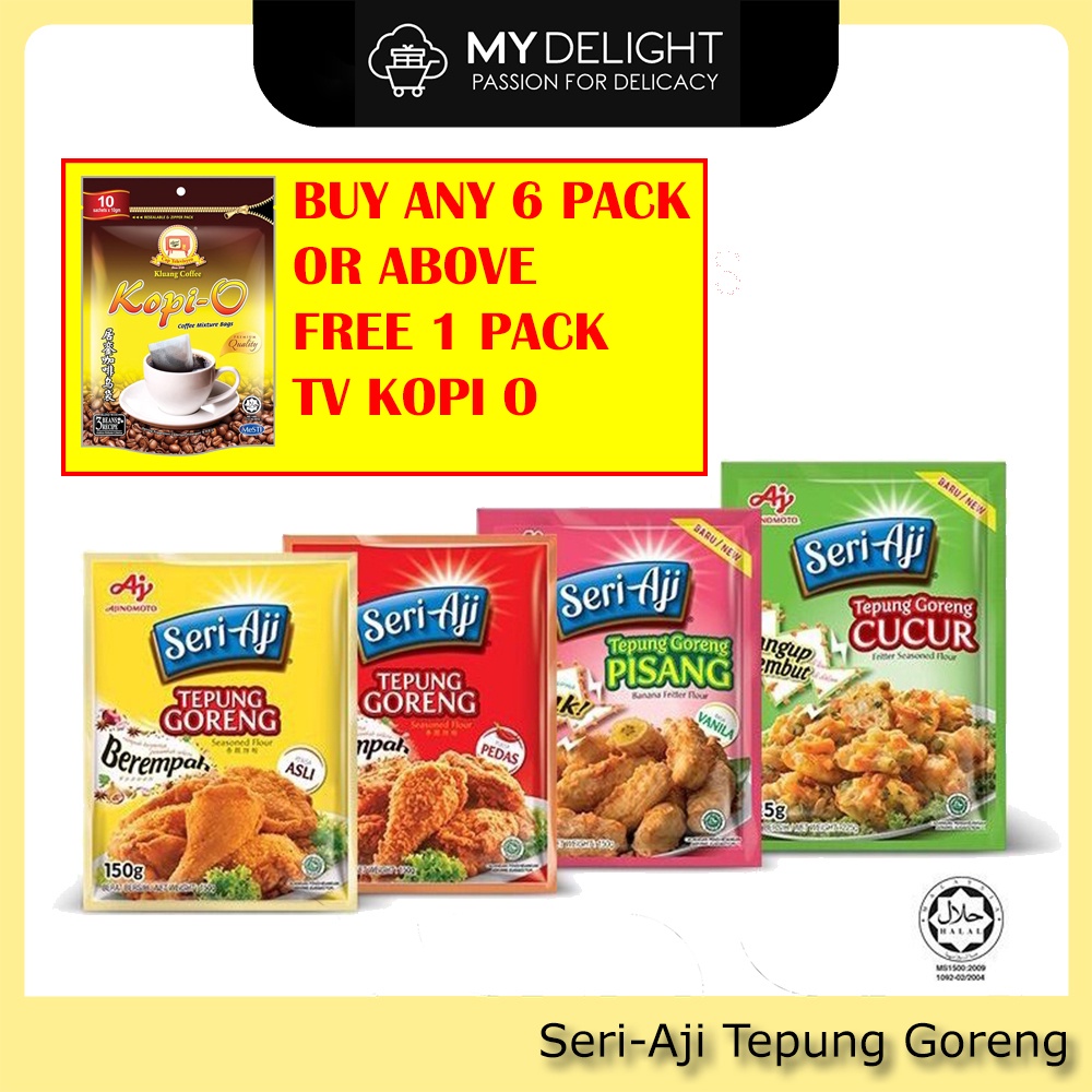 (2 Pack) Ajinomoto Seri-Aji Seasoned Series Fried Flour Chicken Banana ...