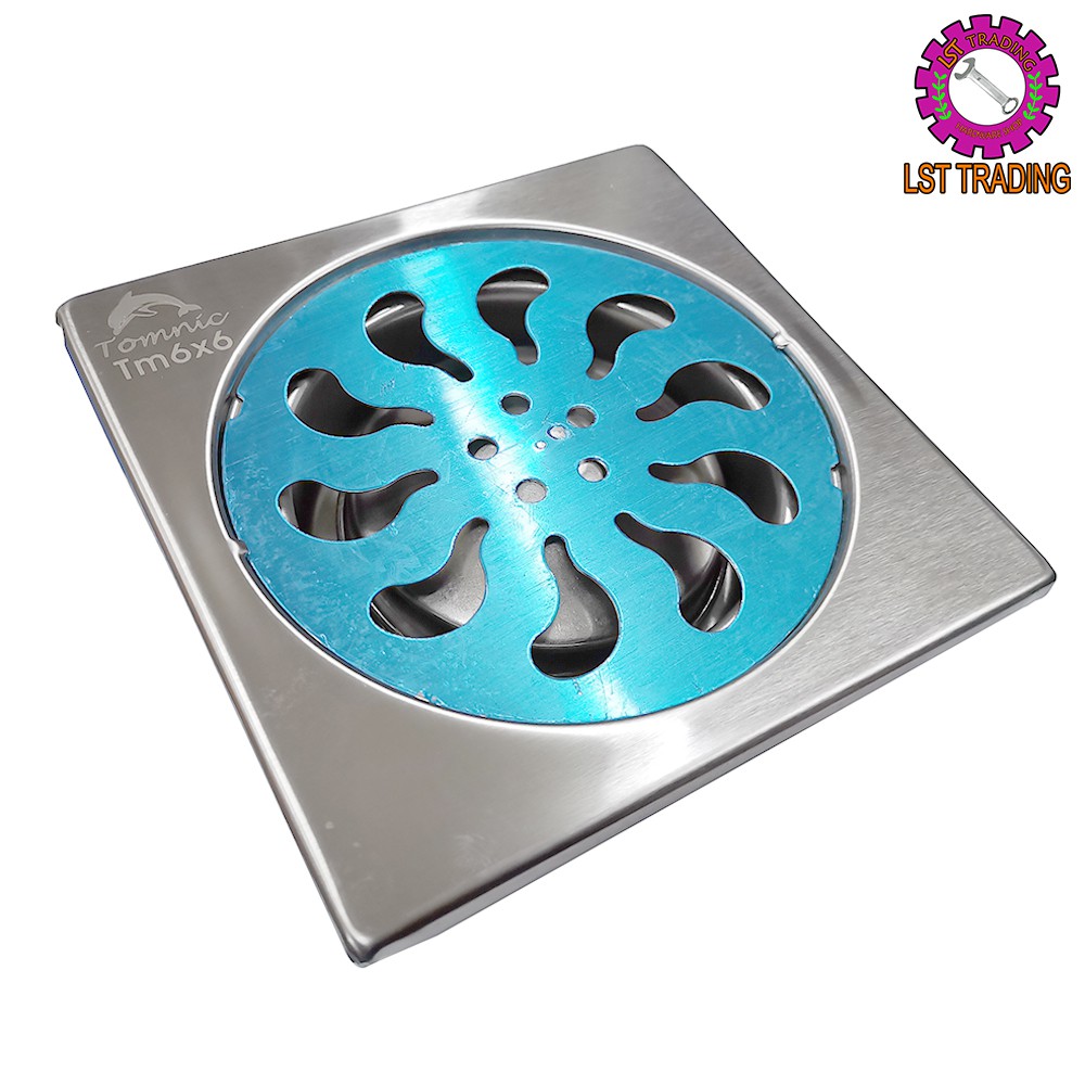 6" TOMNIC GRATING / STAINLESS STEEL GRATING / DRAIN PIPE COVER / FLOOR ...