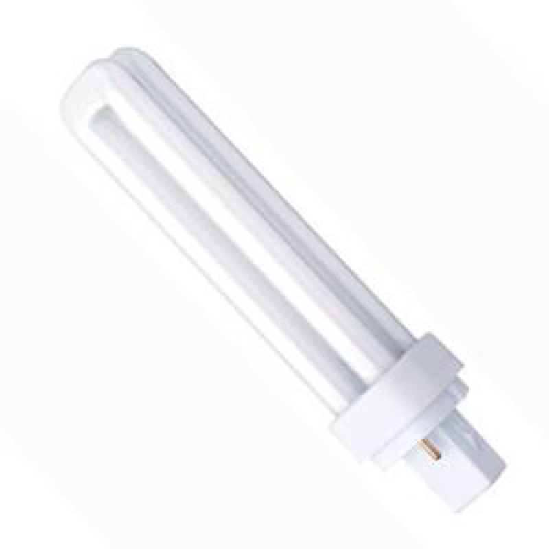 18W PLC compact fluorescent tube, Neutral White 4000K | Shopee Singapore