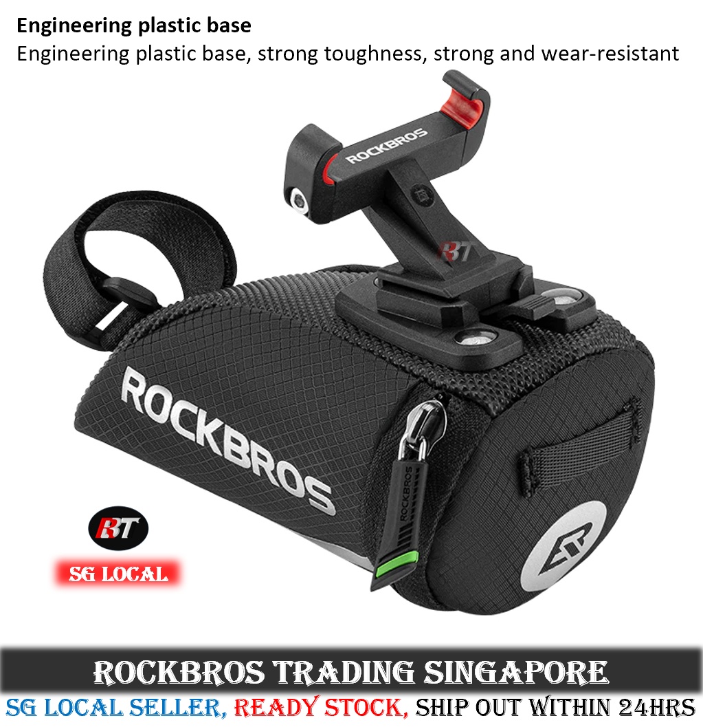 [SG ] RockBros bag rockbros Saddle bag bicycle saddle bag bicycle seat ...