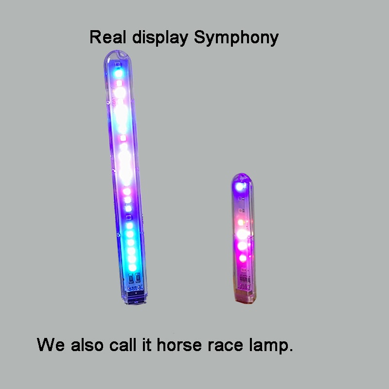 USB 5V Low Voltage Strip Shape High Brightness White Warm Red Green ...