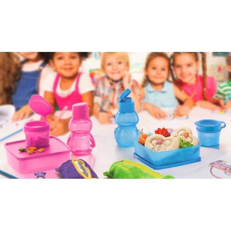 LAST SET [TUPPERWARE] Kids Eco Bottle Set (350ml) | Shopee Singapore