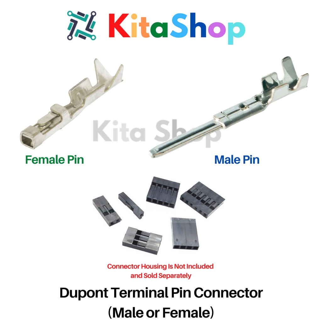 Dupont Connector / Male Pin / Female Pin | Shopee Singapore